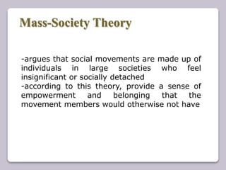 Collective Behavior, Social Movements, and Social Change | PPTX