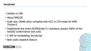 SOSCON 2016 JerryScript | PPT