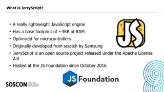 SOSCON 2016 JerryScript | PPT