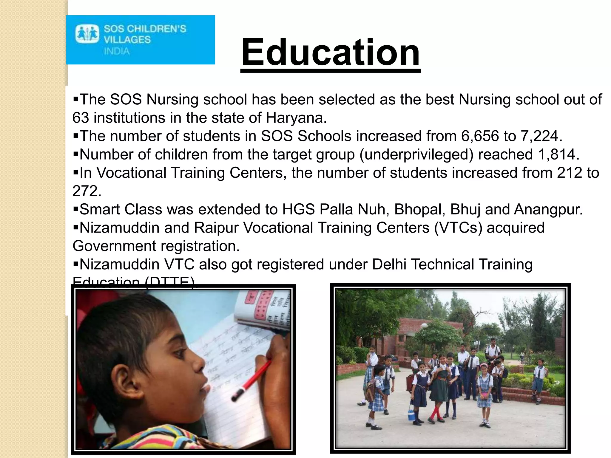 SOS Children's Village Of India | PPTX