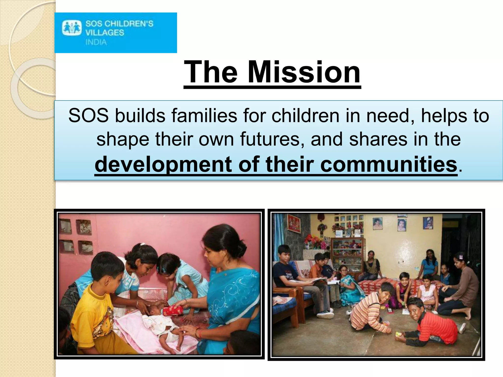 SOS Children's Village Of India | PPTX