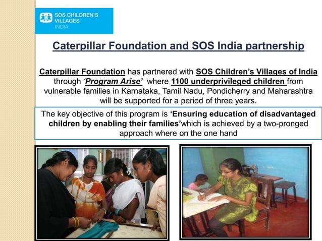 SOS Children's Village Of India | PPTX | Daycare and Pre-School | Parenting