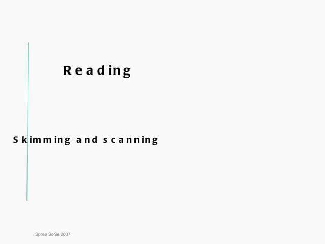 Skimming Scanning | PPT