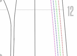 So sew easy color block dress - pattern pieces | PPT