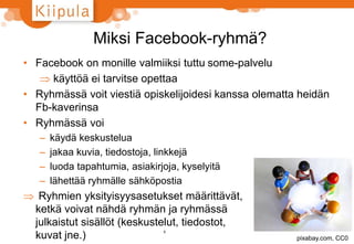 Sosiaalisen media opetuksessa ja ohjauksessa | PPT