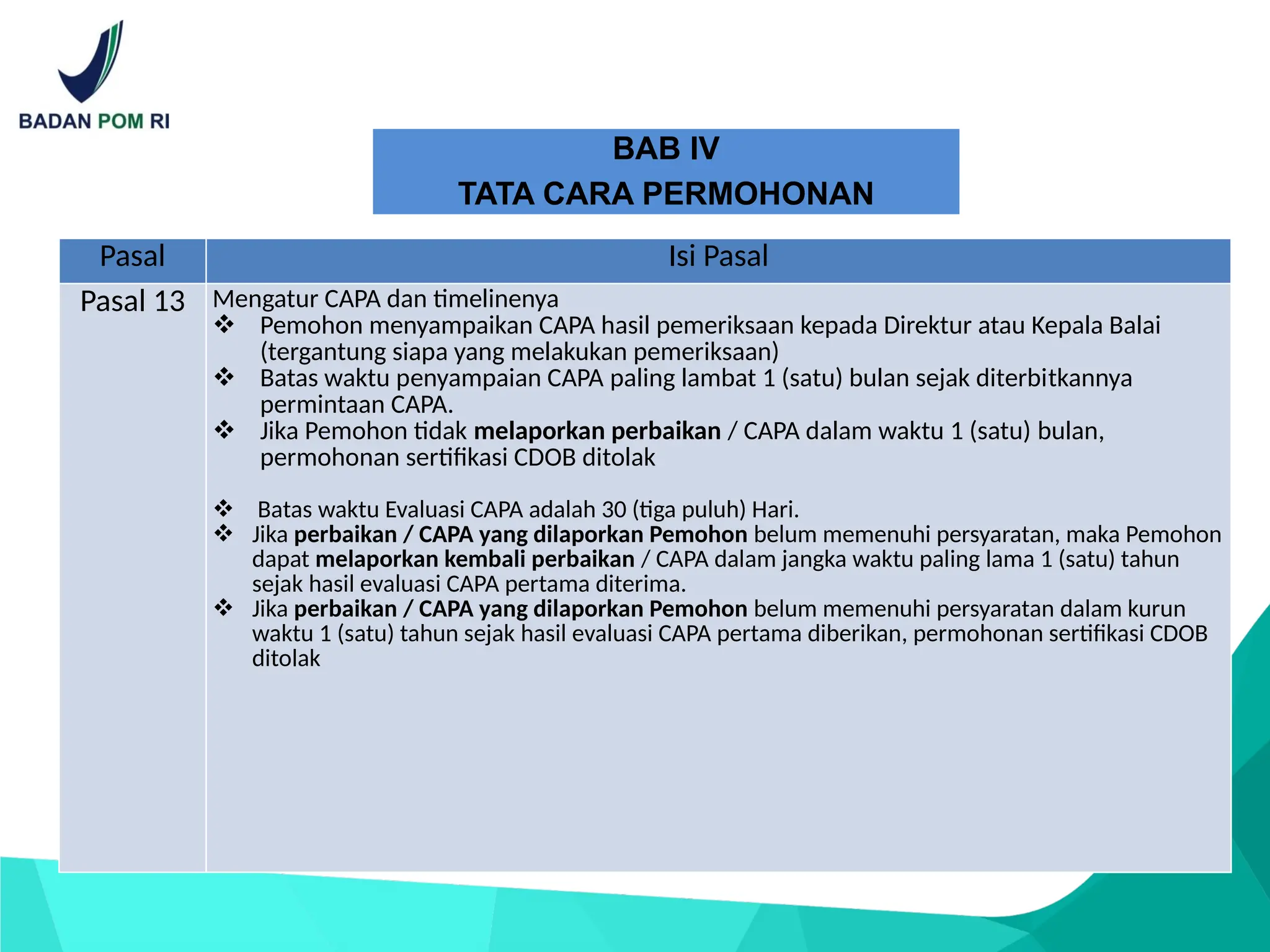 Sosialisalisasi PerkaBPOM No. 25 thn 2017 - Tata Cara Sertifikasi CDOB ...