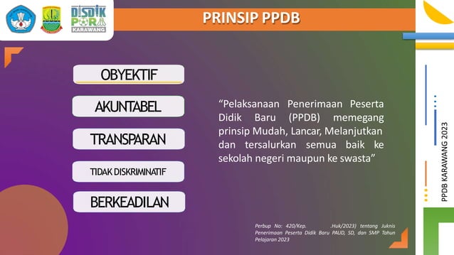 Sosialisasi-PPDB-2023-Karawang Tahun 2023 | PPTX
