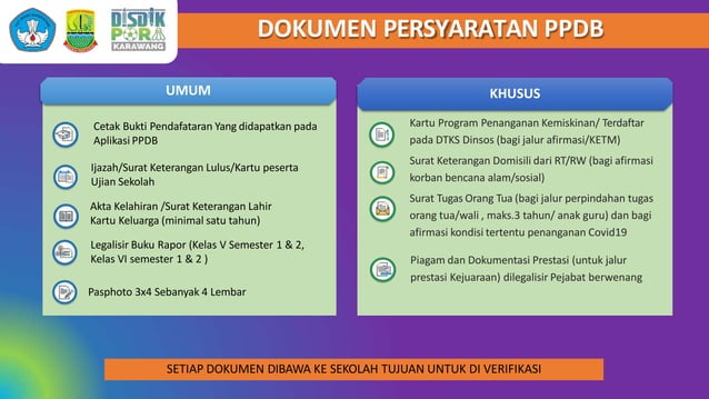 Sosialisasi-PPDB-2023-Karawang Tahun 2023 | PPTX