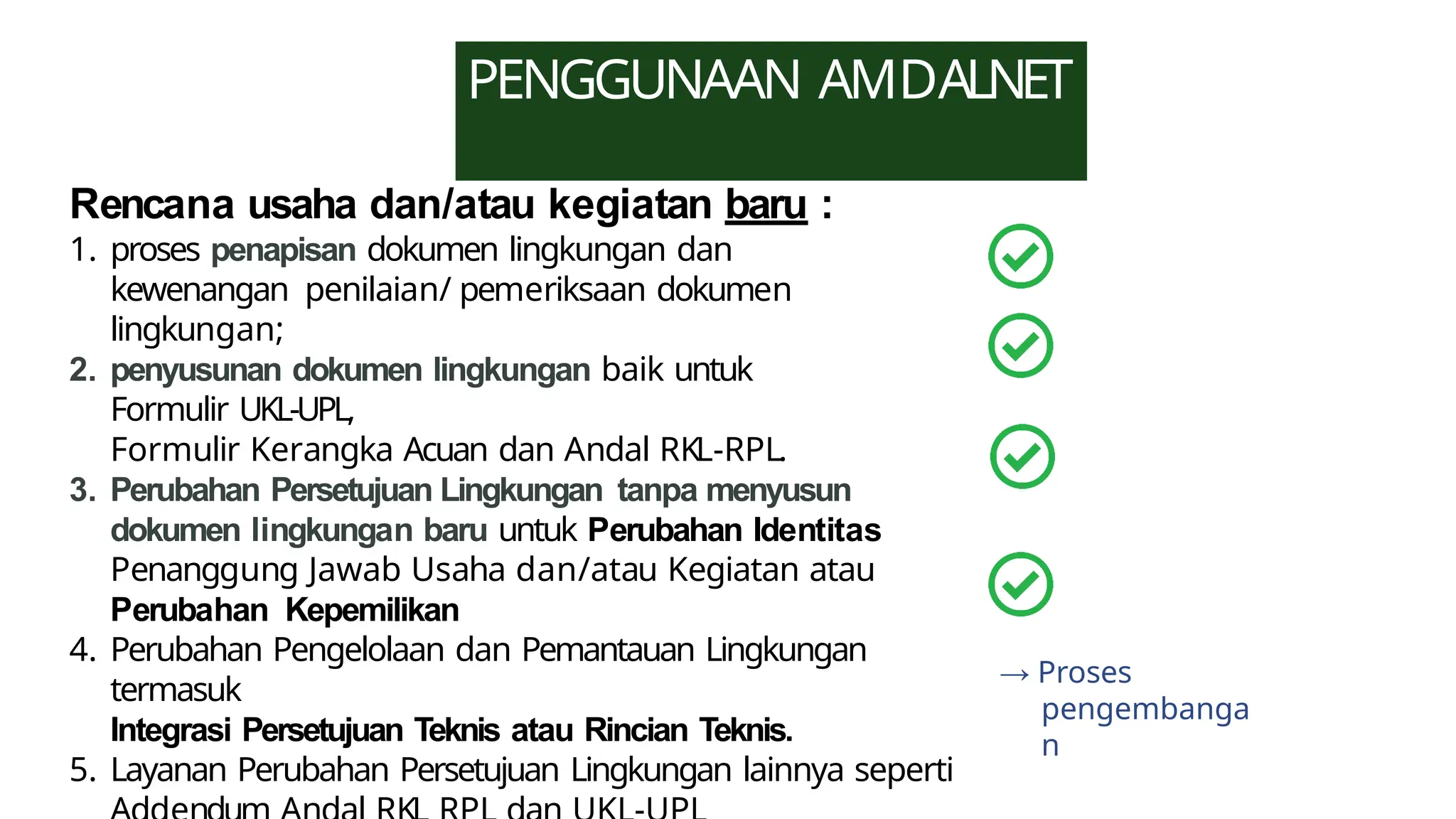 sosialisasi persetujuan lingkungan terkait amdalnet | PPTX