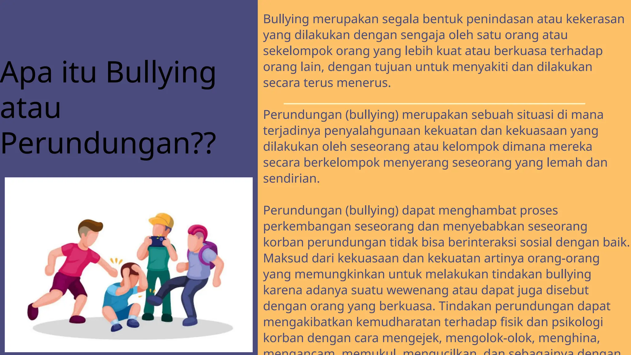 SOSIALISASI ANTI- BULLYING SEBAGAI UPAYA PREVENTIF TERJADINYA ...