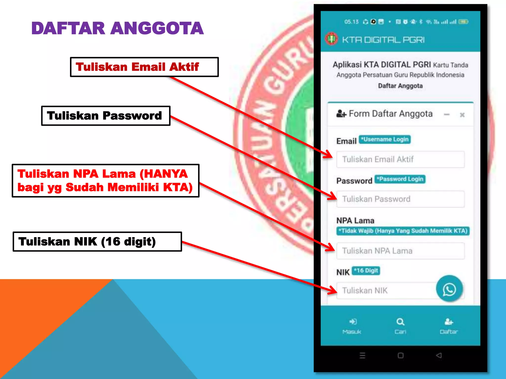 SOSIALISASI APLIKASI KTA DIGITAL PGRI (3).pptx