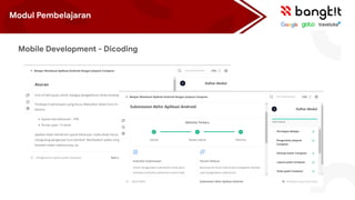 Sosialisasi Bangkit 2024: Discovering Bangkit Academy, Capstone, and Incubation Experiences | PDF