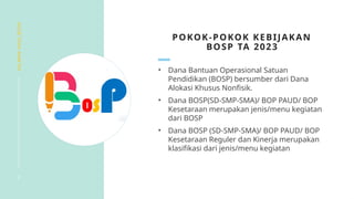 SOSIALISASI BOSP SATUAN PENDIDIKAN 2023.pptx