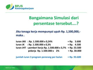 Sosialisasi BPJS Ketenagakerjaan | PPTX