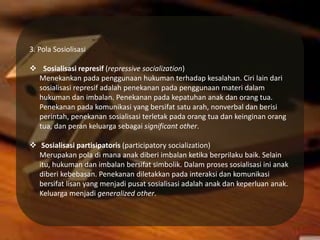 Sosialisasi dan Kepribadian | PPTX