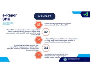 Sosialisasi penggunaan erapor bagi bapak dan ibu guru SMK | PPTX