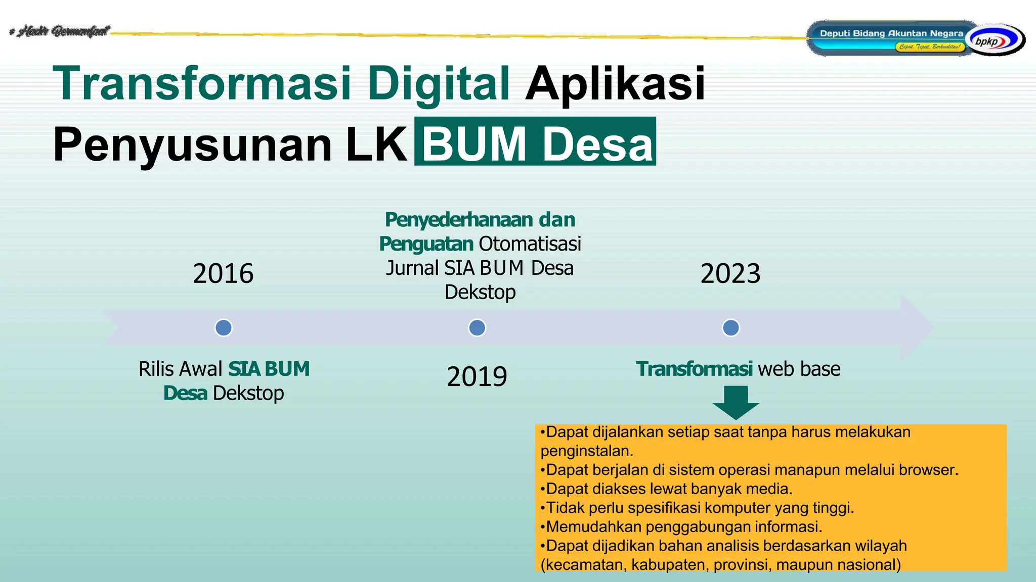 Sosialisasi Forsa BUM Desa Sarana Penyusunan Laporan Keuangan BUMDesa.pptx