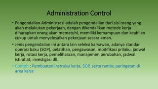 Sosialisasi hirarki pengendalian | PPTX