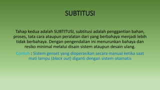 Sosialisasi hirarki pengendalian | PPTX