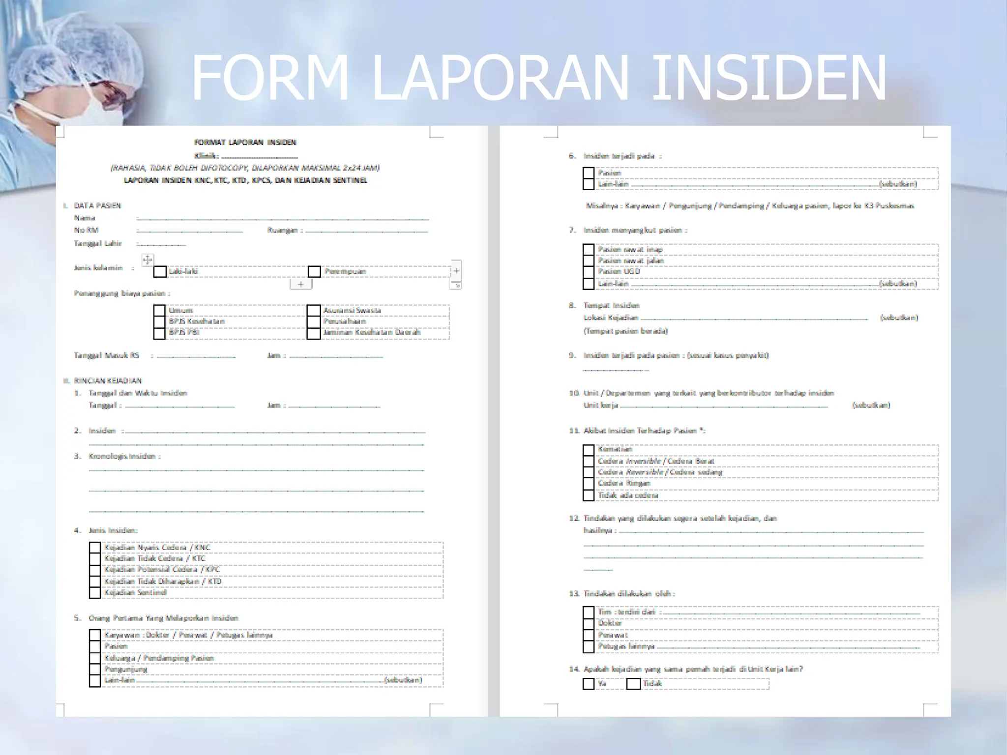 IKP akreditasi klinik pratama rawat inap | PPTX