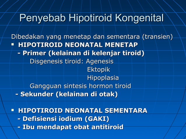 Skrining Bayi Baru Lahir Hipotiroid Kongenital - Sosialisasi Kalimantan ...