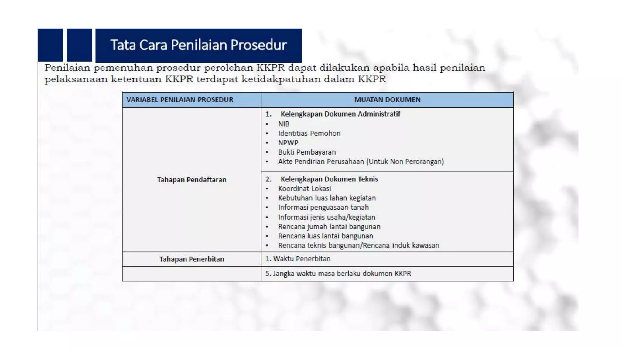 Sosialisasi KKPR | PPTX