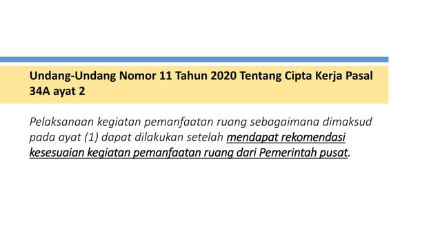 Sosialisasi KKPR | PPTX
