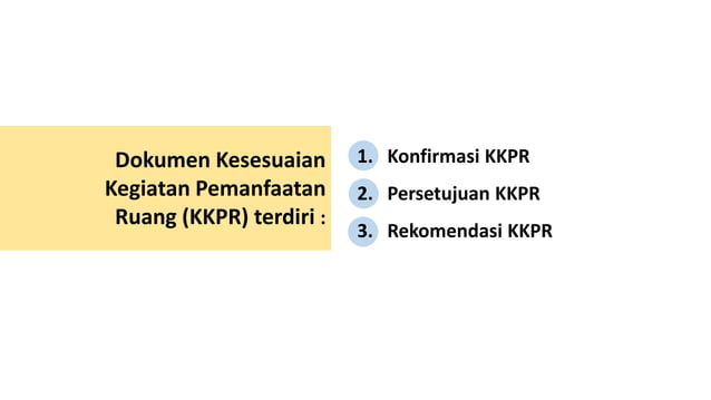 Sosialisasi KKPR | PPTX