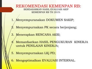 Sosialisasi Sakip Lampung Utara | PPT