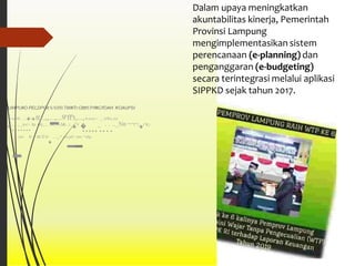 Sosialisasi Sakip Lampung Utara | PPT