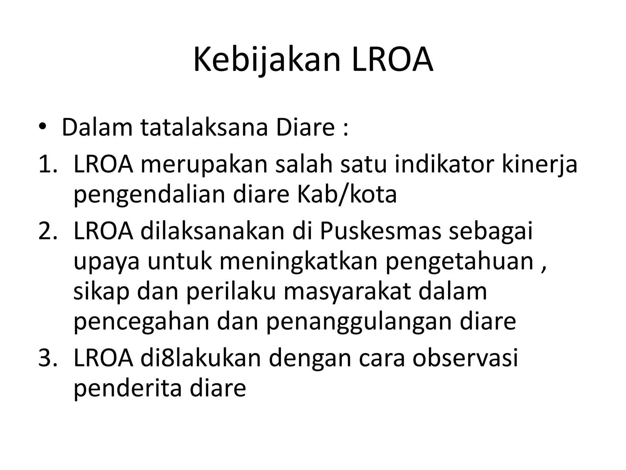 Sosialisasi lroa | PPTX