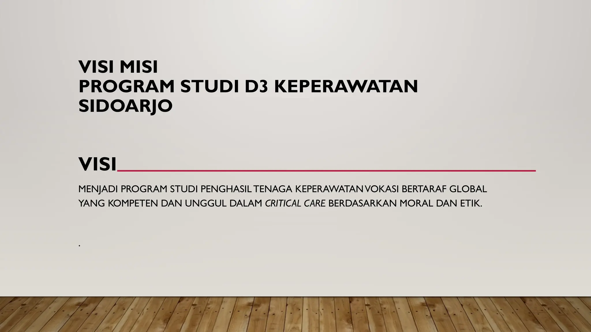 SOSIALISASI MABA visi misi Program Studi | PPTX