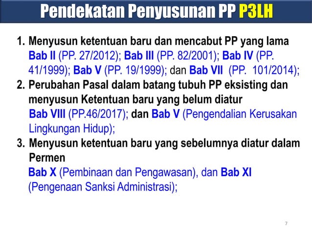 Sosialisasi muatan PP 22 tahun 2021 (terkait pl) | PDF
