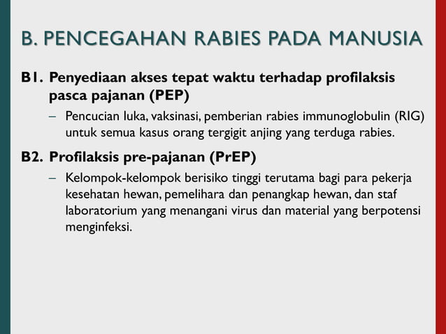 Sosialisasi One Health Roadmap Eliminasi Rabies Nasional 2030 - 31 ...