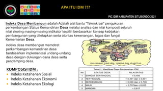 Sosialisasi Pendataan Desa (IDM berbasis SDGs Desa) 2021.pptx