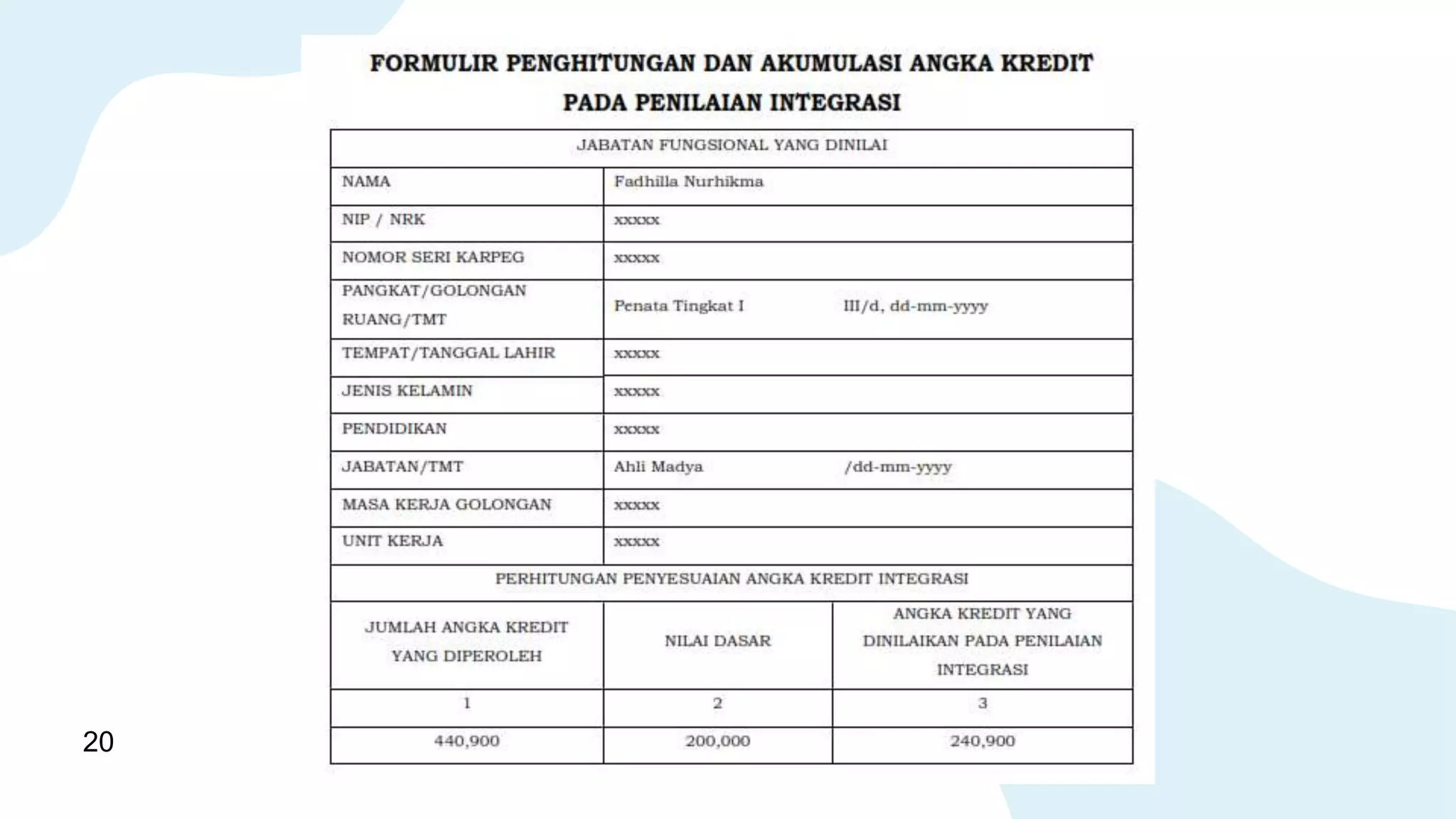 Sosialisasi Penilaian Angka Kredit PAK Integrasi 2023.ppt