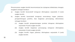 Sosialisasi Penilaian Angka Kredit PAK Integrasi 2023.ppt