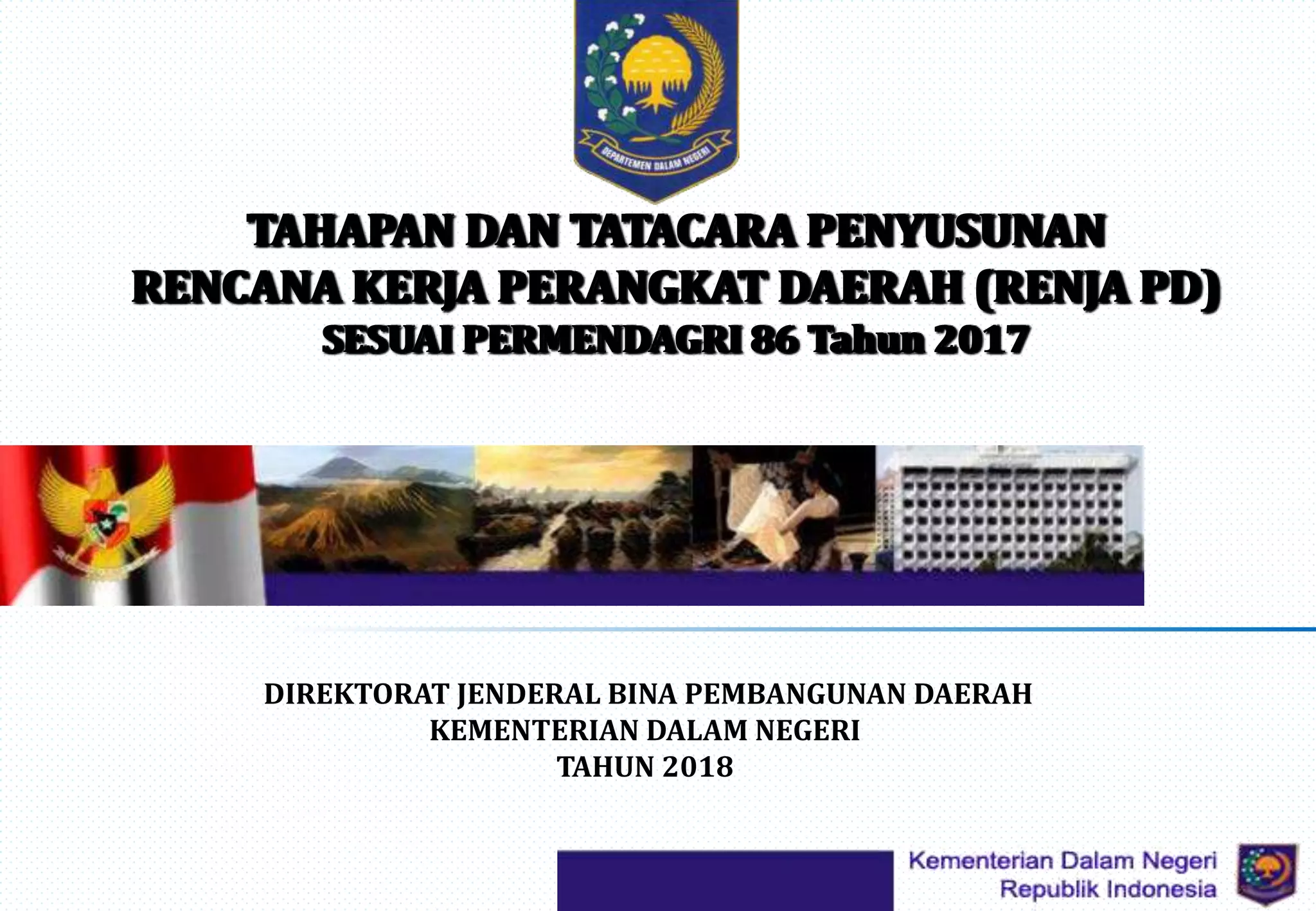 SOSIALISASI PERMENDAGRI 86 RENJA PD.pptx