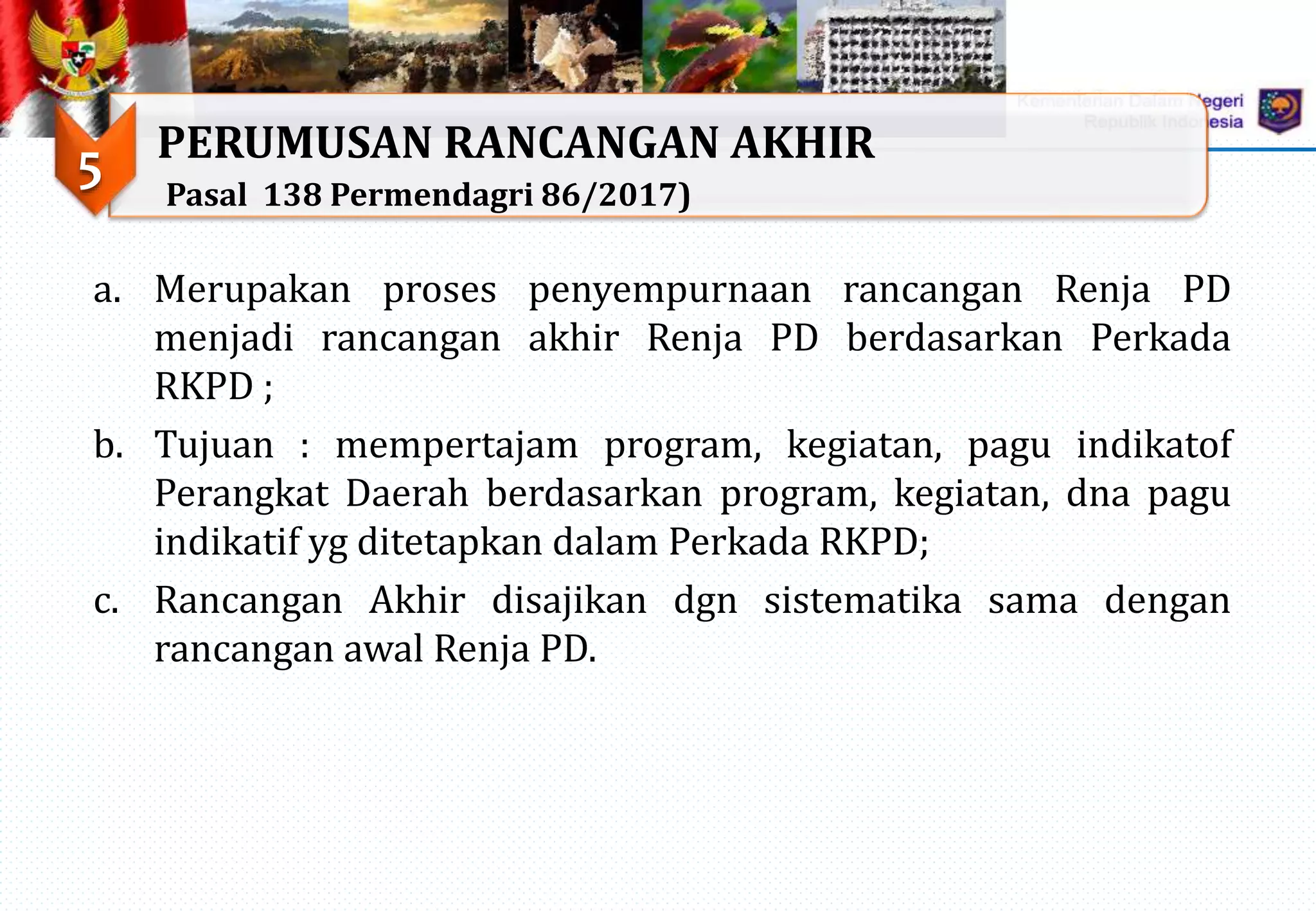 SOSIALISASI PERMENDAGRI 86 RENJA PD.pptx