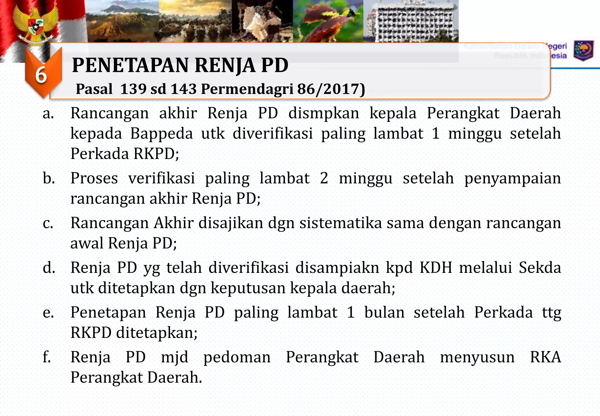 SOSIALISASI PERMENDAGRI 86 RENJA PD.pptx