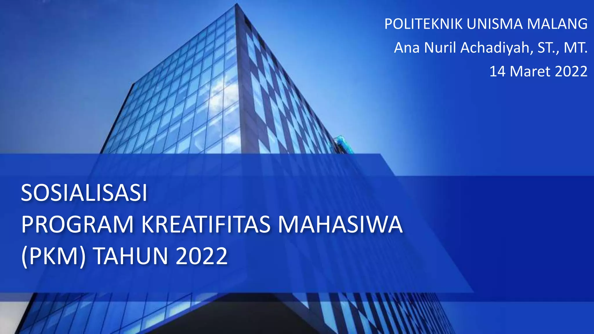 Sosialisasi pkm 2022 polisma | PPT