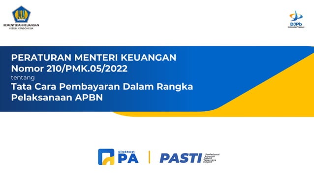 Sosialisasi PMK 210 Tahun 2022 | PDF