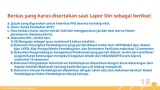Sosialisasi PPG PAI 2025 GURU PAI TK SD SMP SMA SMK | PPTX