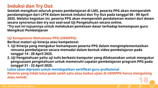 Sosialisasi PPG PAI 2025 GURU PAI TK SD SMP SMA SMK | PPTX