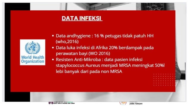 SOSIALISASI Pencegahan dan pengendalian infeksi | PPT