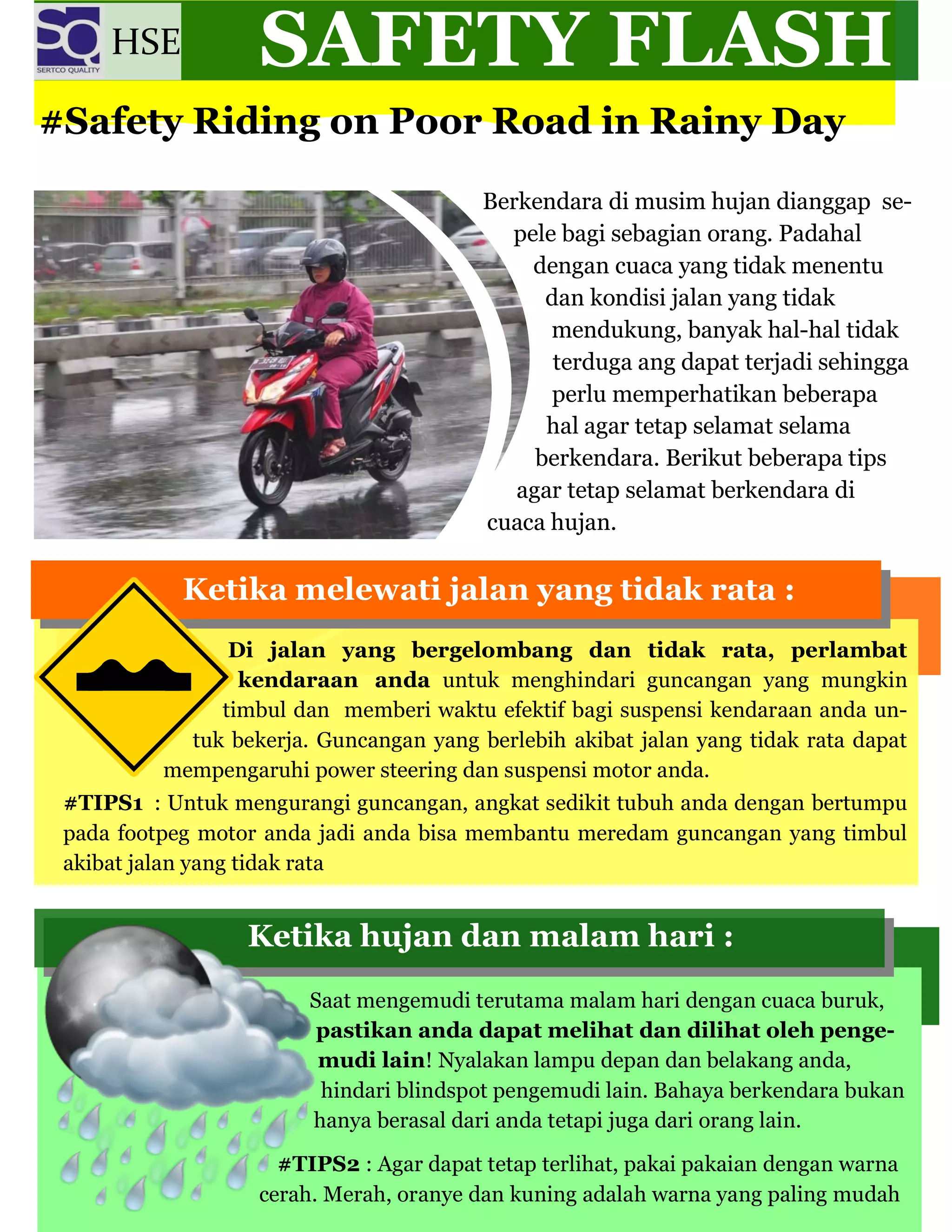 Sosialisasi safety riding | PDF