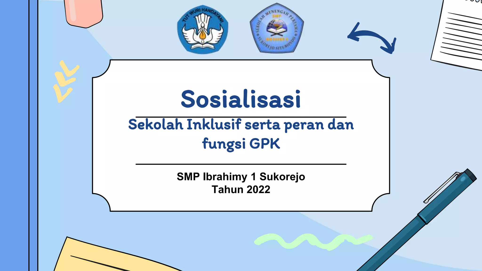 Belajar Bareng Sekolah Inklusif, Peran, dan Fungsi Guru Pembibing ...
