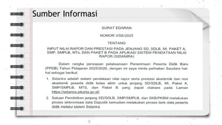 SOSIALISASI_SIDANIRA 2025 jenjang sekolah dasarpptx | PPTX