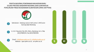 Sosialisasi span um ptkin 2020 | PDF