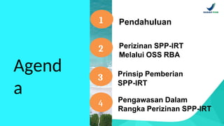 prosedur penerbitan SPP-IRT melalui OSS dan pengawasannyaa | PPT